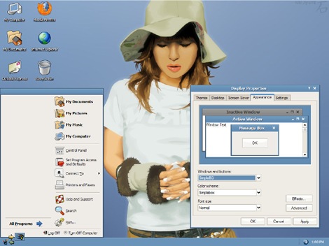 20 (most) beautiful themes for Windows XP